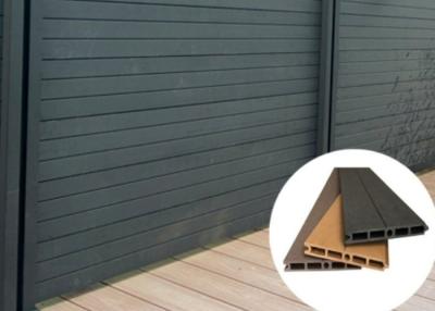 China 160mm Natural Woodgrain WPC Fence Coextrusion Fire Retardant for sale