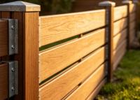 China 160*20mm Hollow Outdoor WPC Fence Panels Termite Proof for sale