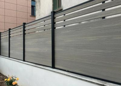China Privacy Lattice Trellis Flow Outdoor WPC Garden Fence Composite Fence Board for sale