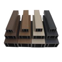 China Low Maintenance WPC Tube Facade Batten With Certified Quality Control for sale