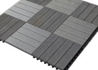 China Heavy Duty Wood Plastic Composite Deck Tiles Block Transit Damage for sale
