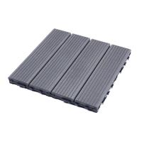 China Labor Saving WPC DIY Tiles Easy Quick Outdoor Flooring Installation for sale
