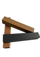 China 50mm Outdoor WPC Tube Pergola Beam With UV Resistant Coating for sale