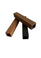 China Low Maintenance WPC Tube Facade Batten With Certified Quality Control for sale