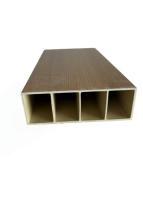 China Moistureproof WPC Timber Tube PVC Tube Acoustic Baffle Eco Friendly for sale