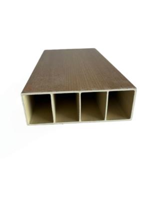 China Moistureproof WPC Timber Tube PVC Tube Acoustic Baffle Eco Friendly for sale