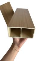 China Fire Retardant PVC Ceiling Tube Louvre With Custom Length for sale