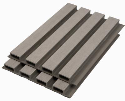 China ASA Co Extrusion Exterior WPC Wall Panel Matte Textured 220*21mm for sale