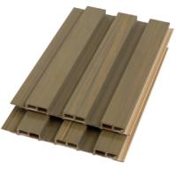 China Self Cleaning ASA Capped WPC Outdoor Wall Panel Stain Proof for sale