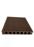 China Anti Slip Composite WPC Decking Lightweight 140*23mm Fireproof for sale