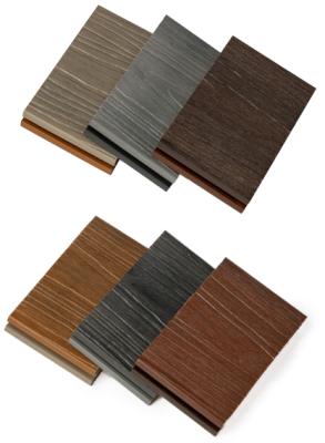 China 137*23mm Solid Co Extruded WPC Composite Decking Heavy Duty Scratch Resistant for sale