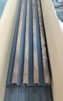 China Black Base Easy Install Interior WPC Wall Panel Manufacturer for sale