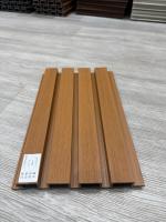 China Premium Coextruded WPC Fluted Cladding Anti Scratch Wall Board for sale