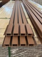 China Waterproof WPC Wall Panel 219x26mm Anti Rot Exterior Timber Alternative Eco for sale