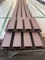 China Waterproof WPC Wall Panel 219x26mm Anti Rot Exterior Timber Alternative Eco for sale