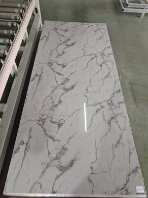 China 2.9m Factory Direct PVC Marble Sheets Scratch Resistant Wall Board for sale