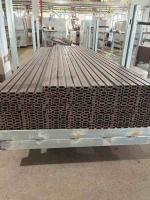 China Modern 160x19mm 3 Slat WPC Fence Panels Strict Color Consistency Supply for sale