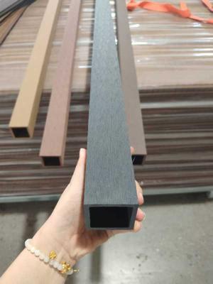 China 50*50mm Hollow Square Acoustic WPC Beam Tube for sale