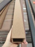 China 50*50mm Hollow Square Acoustic WPC Beam Tube for sale