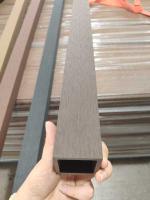 China 50*50mm Hollow Square Acoustic WPC Beam Tube for sale