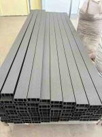 China 50*100mm Dark Ebony 1st Gen outdoor WPC Timber Tube for sale