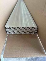China Waterproof B1 Fireproof 150x20mm Fluted Wood Grain PVC Interior WPC Wall Panel for sale
