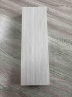 China Anti-Deformation 100x50mm Dual Hole WPC Interior Ceiling Tube for sale