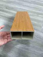China Eco-Friendly Wood Texture 100x50mm WPC Hollow Timber for sale