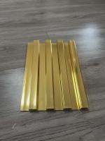China E0 Low Formaldehyde High Density 160*22mm Indoor WPC Fluted Panel for sale