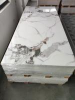 China Anti-Scratch UV Coating Waterproof PVC Marble Sheet 1220*2440*3mm Interior Wall Panel for sale