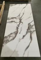 China Scratch-Resistant UV Coated 1220*2900*3mm PVC Marble Sheets Cladding for sale