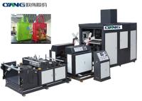 China 380 V 50 Hz Non Woven Box Bag Making Machine With Handle Attached , 37-52cm Loop Handle for sale