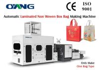 China High Performance Laminated Non Woven Bags Making Machine For Wine / Drink / Gift Package for sale