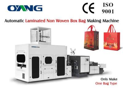 China 380 V 50 HZ 3 Phase Laminated Non Woven Box Bag Making Machine Fabric 70-130 GSM for sale