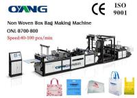 China 35-100 GSM PP Non Woven Bag Making Machine Max Bag Width 680cm for sale