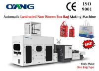 China High Effective PLC Control PP Non Woven Box Bag Making Machine 28 Kw for sale