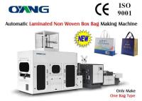 China Eco Friendly 3D Gift Bag Non Woven Carry Bag Making Machine Computerized for sale
