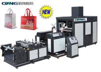 China High Output Auto Non Woven Bags Making Machine With Durable 50 pcs / min for sale