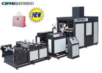 China Wine / Drink / Gift Package Non Woven Box Bag Making Machine CE ISO Approval for sale