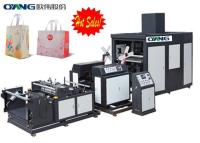 China Laminated PP Non Woven Box Bag Making Machine High Output 50 pcs / min for sale