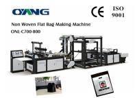 China ONL-CH 700-800 Full Automatic Nonwoven Bag Making Machine / Computer Control Bag Forming Machine for sale