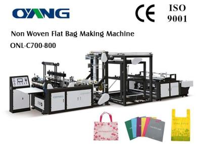 China D Cut Automatic Non Woven Bag Making Machine Ultrasonic Sealing for sale