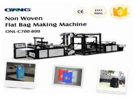 China Computer Control Fully Automatic Non Woven Bag Making Machine With Ultrasonic for sale