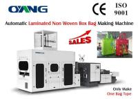 China Fully Automatic Non Woven Box Bag Making Machine Moisture Resistant for sale