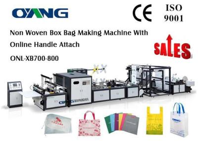 China Carry Bag Manufacturing Machine / Non Woven Bag Making Machine Approved CE for sale