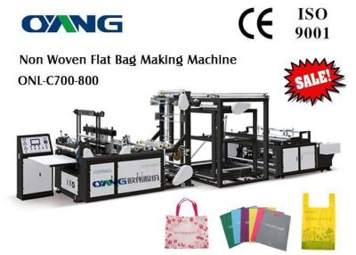 China PLC Control PP Non Woven Bag Making Machine for sale