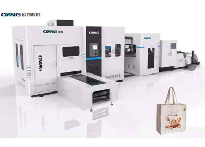 China High Speed PP Non Woven Box Bag Making Machine 380 V 50 Hz 3 Phase for sale