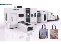 China Eco - Friendly Non Woven Carry Bag Making Machine Shopping Bag Making Machine for sale