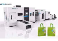 China England Trio Motion Controller Non Woven Box Bag Making Machine 380V 50Hz 3 Phase for sale