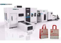 China Japan Servo Motor Non Woven Box Bag Making Machine for sale
